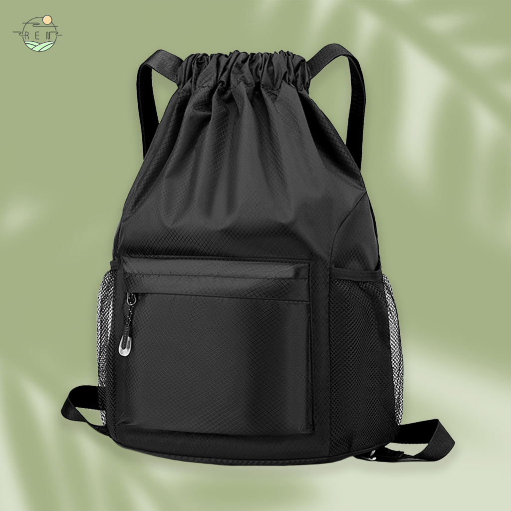 Large Capacity Oxford Drawstring Backpack Outdoor Sport Fitness Storage ...