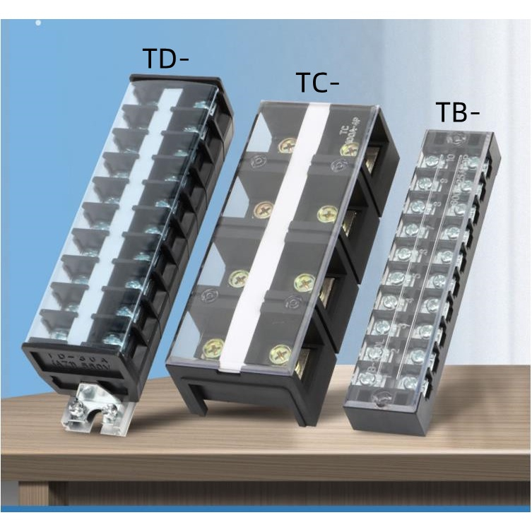 Tb Series Connection Terminal Row TB-1510 TB-1512 Wire Connector Distribution Box Quick ...
