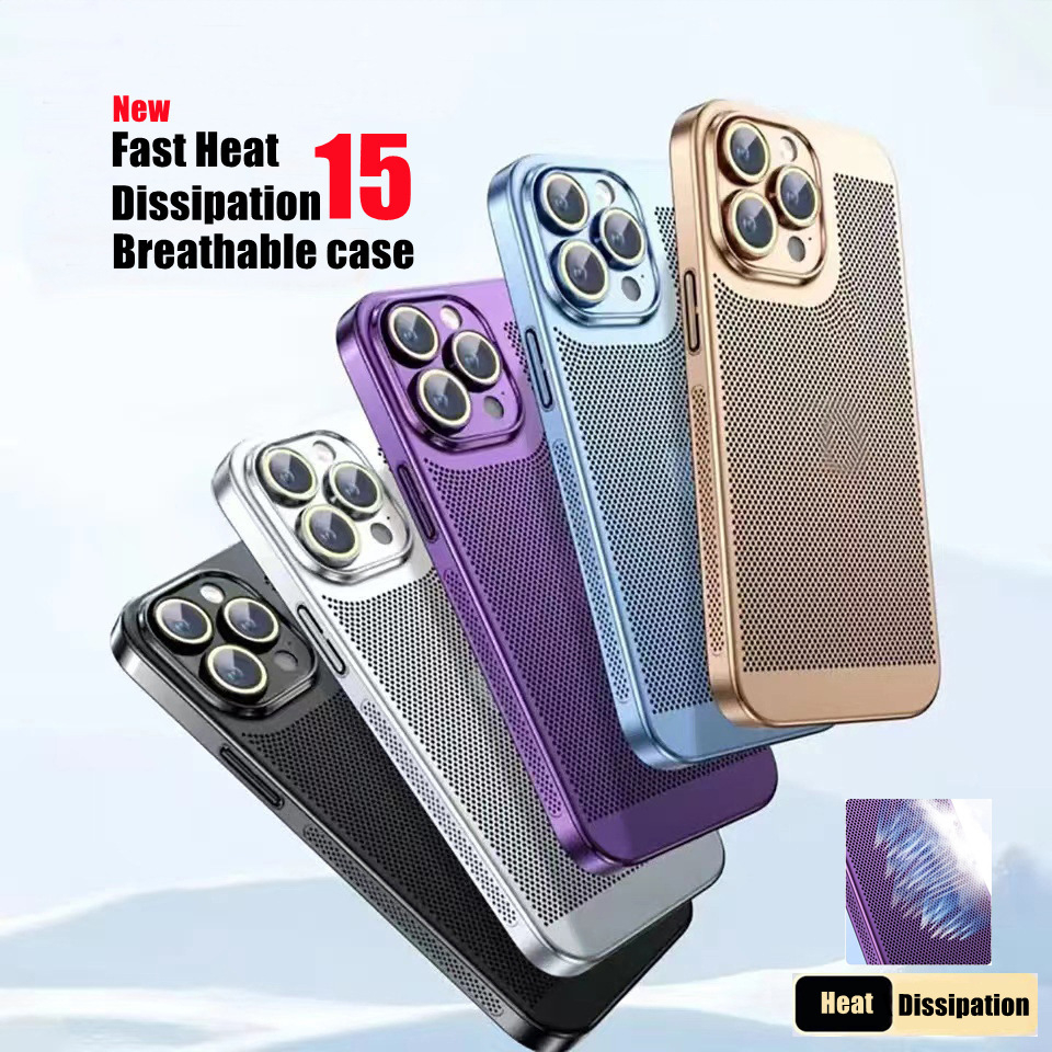 Heat Dissipation Casing For iPhone 15 14 Pro Max 13 12 11 pro Camera ...
