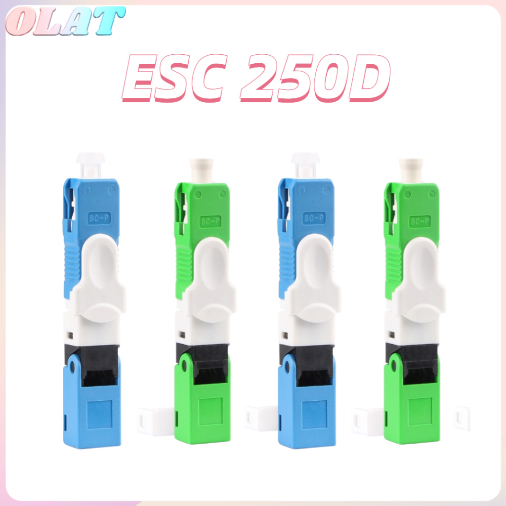 Fiber fast connector ESC-250D FTTH SC fiber connector APC Quick ...
