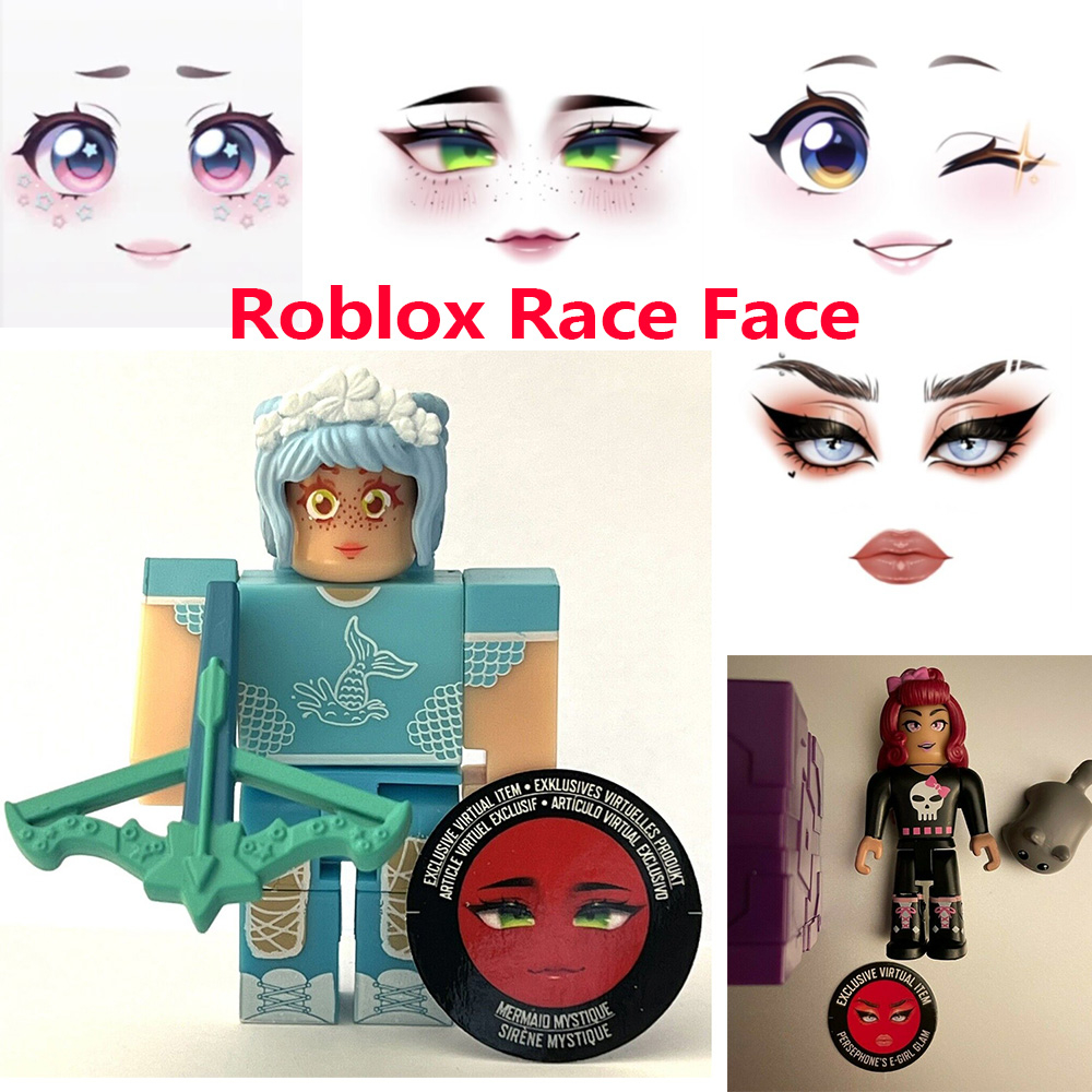 Roblox series 9 robux codes opened blind box facial express starry eyes ...