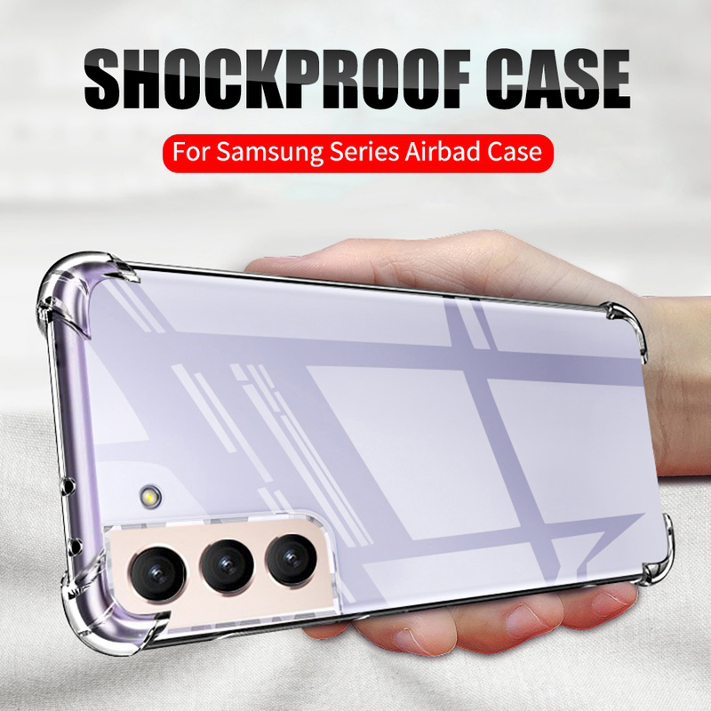 Shockproof Clear Phone Case For Samsung Galaxy S24 S23 S22 S21 S20 S10 S9 S8 Plus S24 Ultra ...