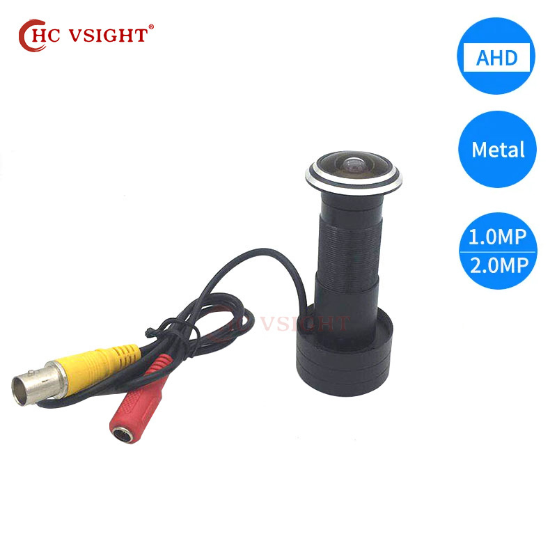 2MP Fisheye CCTV Camera Door Cat Eye Color Wide Angle View Camera Mini ...