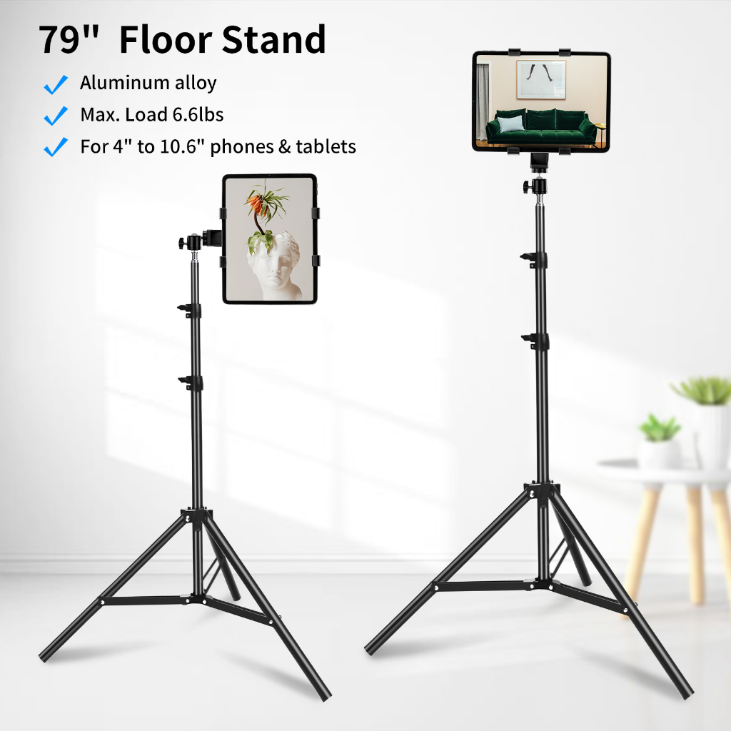 Selens Tripod Stand 200cm Portable Adjustable Stand Live Camera Selfie ...