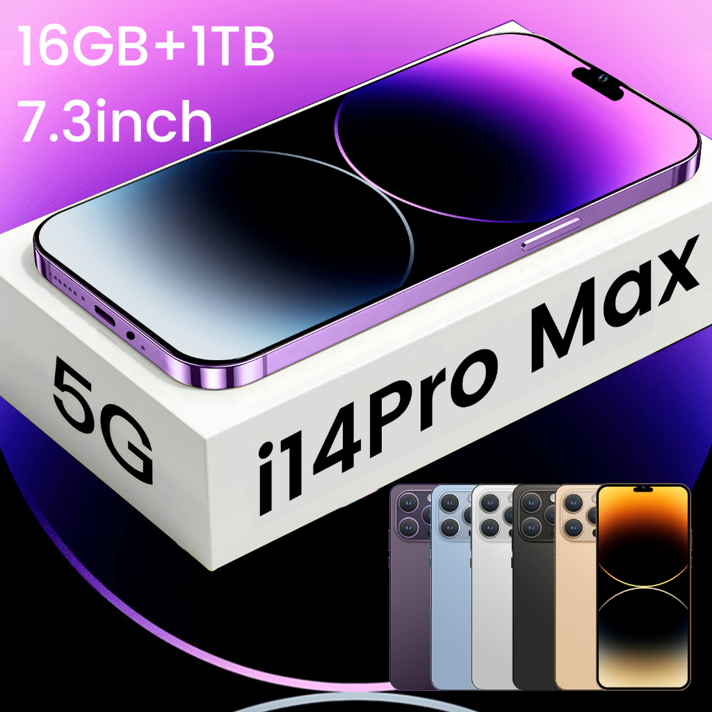 《Brand New》original i14 pro max Smartphone 6.7 Inch Hd Large Screen ...