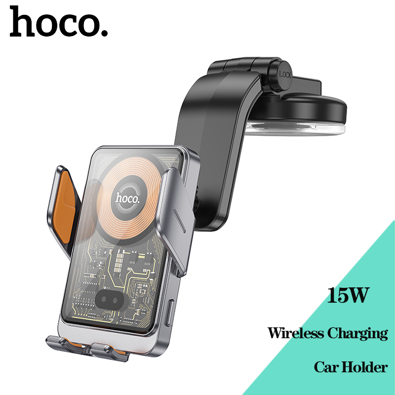 HOCO HW8 15W QI Automatic Infrared Sensor Car Phone Holder Wireless ... HOCO HW8 15W QI Automatic Infrared Sensor Car Phone Holder Wireless ...