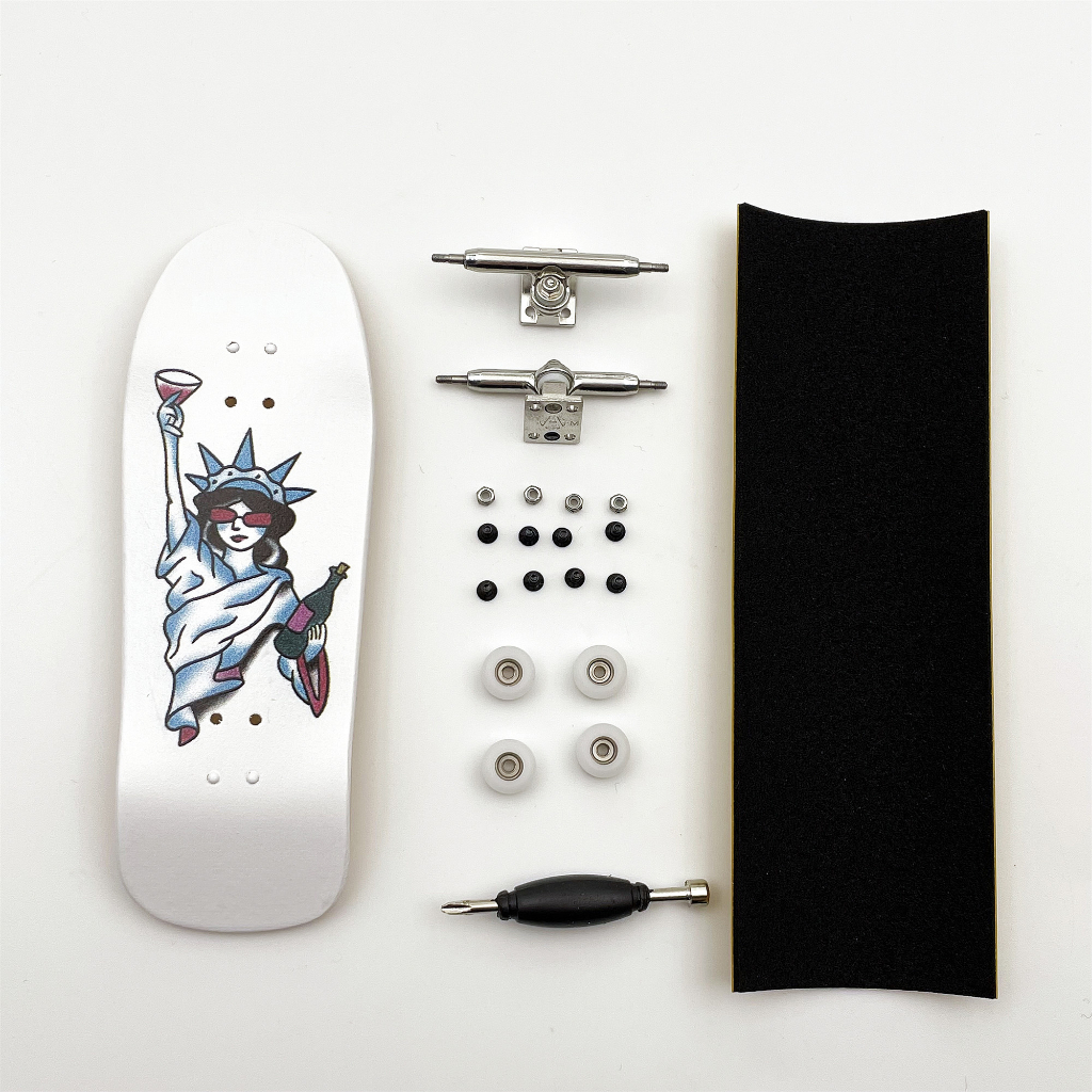 New Shape Fingerboard Set with Upgraded Professional Single Axle Finger ...