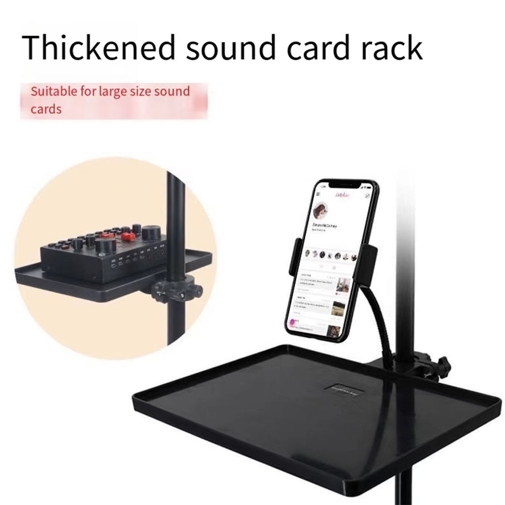 Cell Phone Live Stands Sound Card Tray Floor Racks Shelves Microphone ...