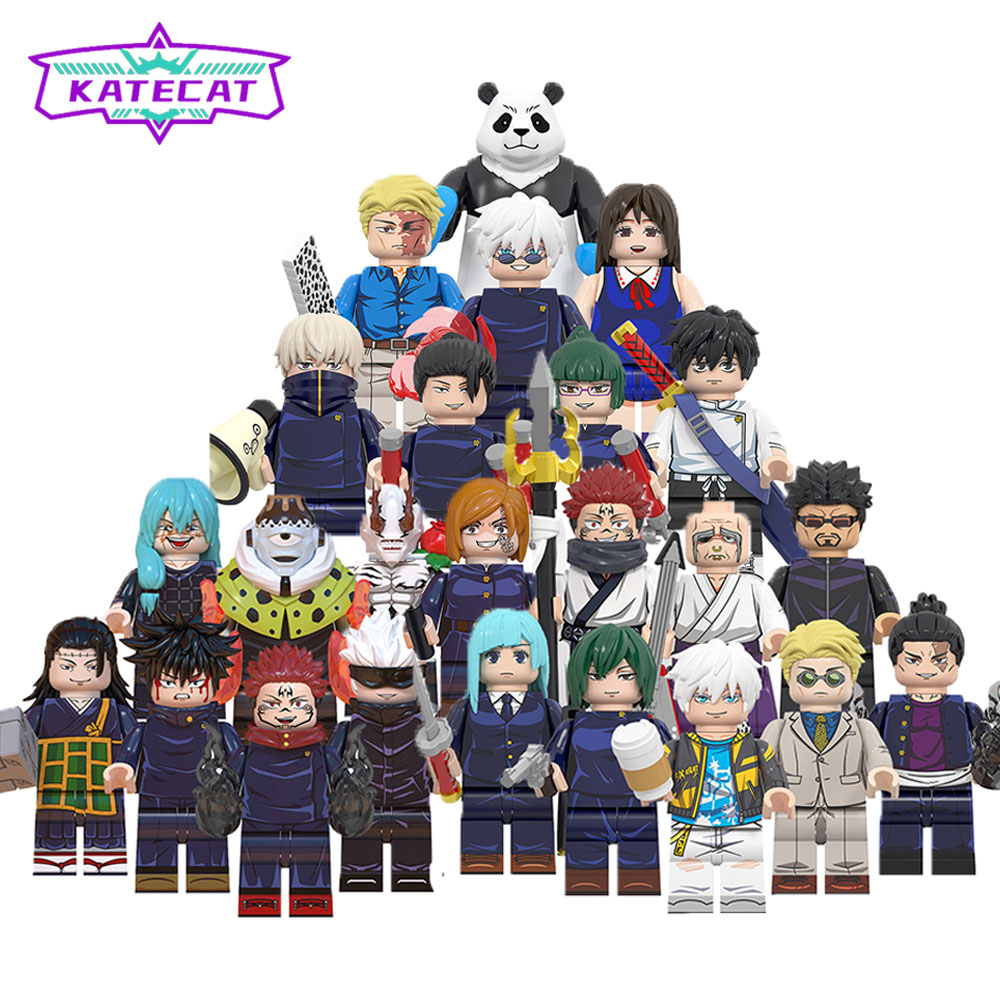 Jujutsus Kaisens Building Blocks Toy Itadori Yuji Fushiguro Megumi Gojo ...