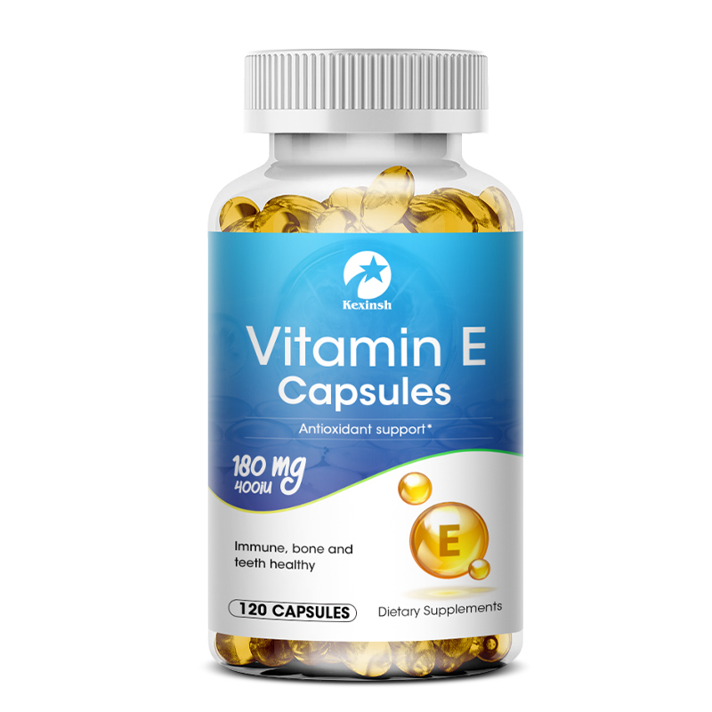 Kexinsh Vitamin E Capsules For Hair Growth 400iu Food Supplement Face ...