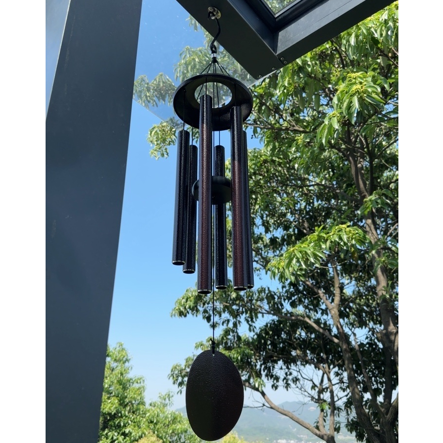 Nature's Melody Wind Chime Aureole Tunes Rustproof Aluminum Tube Tuning ...