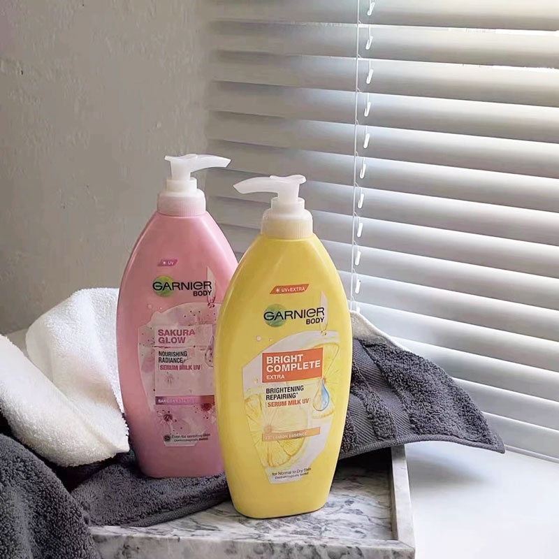 GARNIER Body milk 377 Lemon Whitening VC Dimension c Niacinamide ...