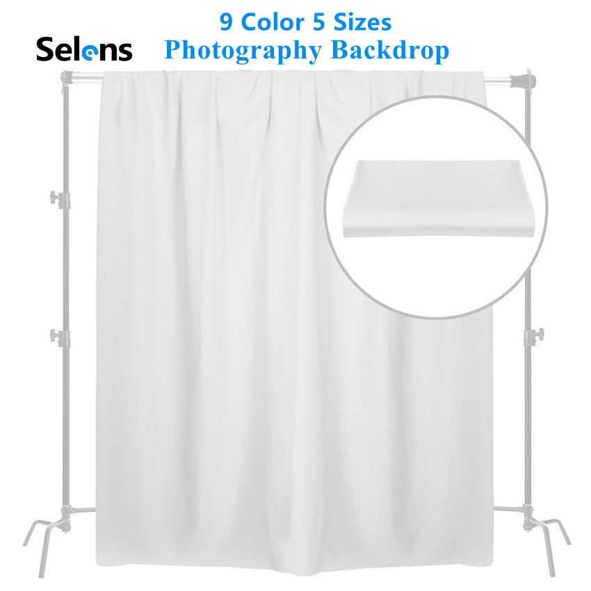 Selens Photography Backdrop Background Cloth Ins Style Simple Solid ...