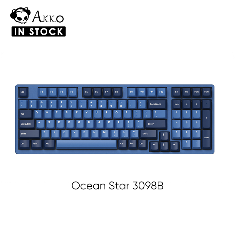 Akko Ocean Star 3098B Hot-swappable RGB Mechanical Gaming Keyboard ...