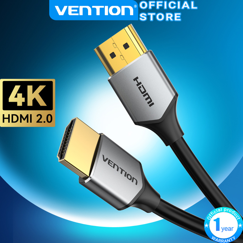 Vention HDMI Cable 4K 60Hz HDMI 2.0 for PC Xbox Gaming Monitor Male to ...