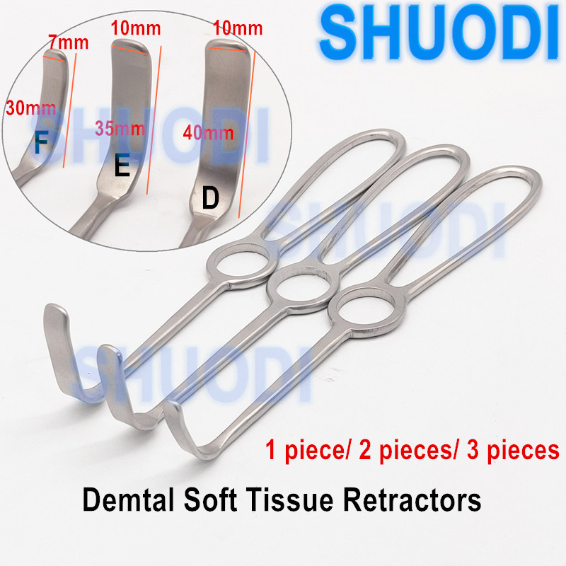 Dental Retractor Cheek Tissue Surgery Retractor Kocher-Langenbeck ...