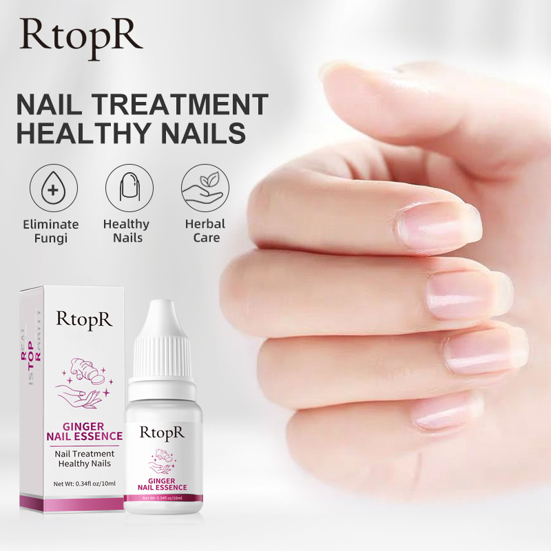 RtopR Ginger Antibacterial Nail Treatment Essential Anti Fungal ...