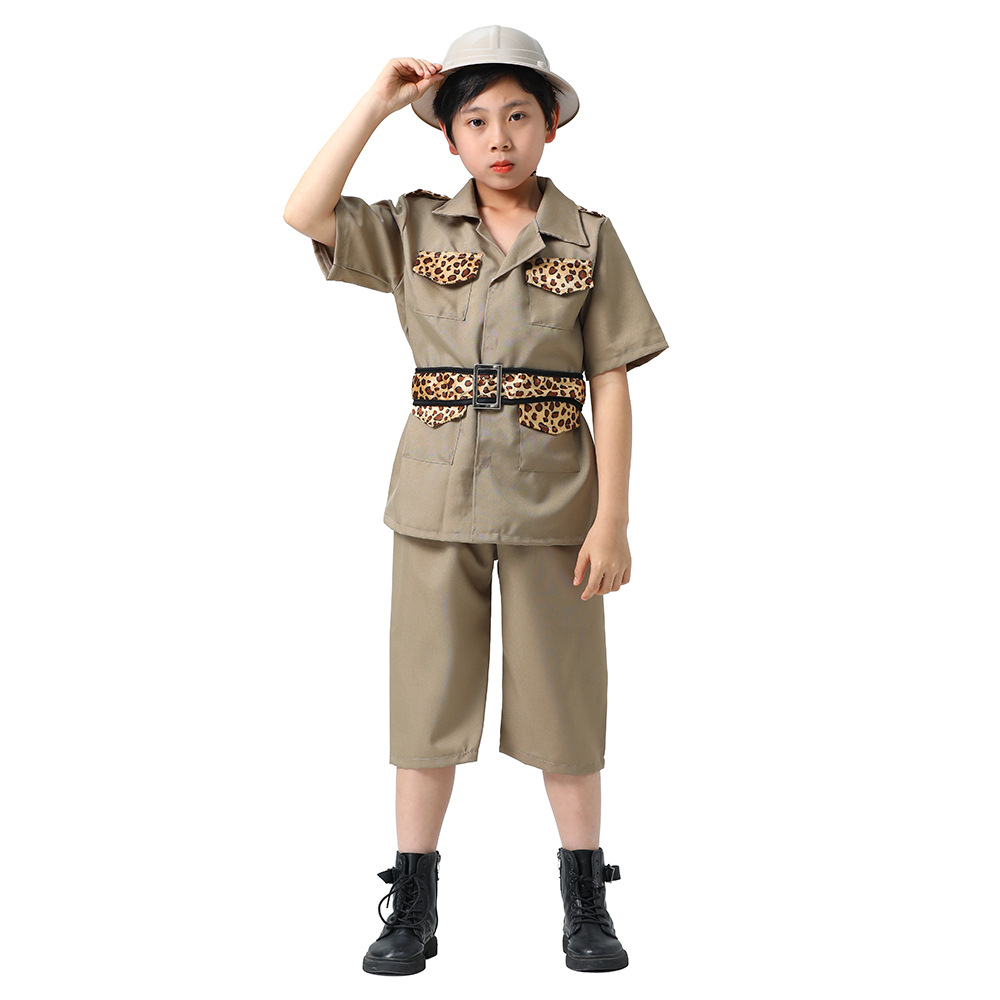 Adventurer Jungle Explorer Wildlife Patrol Disguise Halloween Costume ...