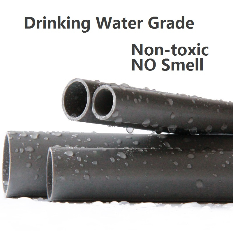 PVC Pipe Grey Color Aquarium Hard Pipe Drinking Water Outer Diameter 20 ...