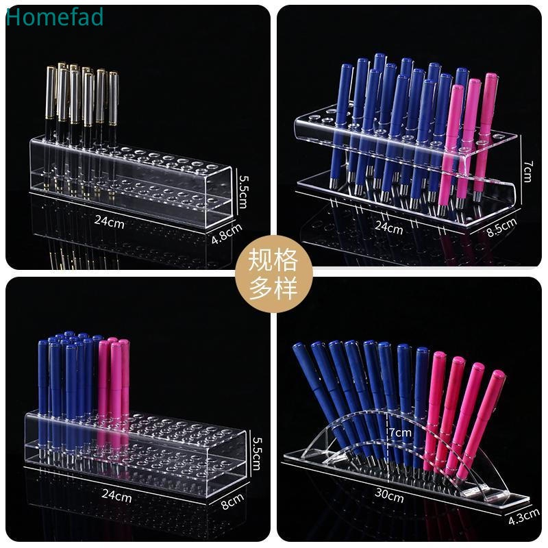 Acrylic pen holder storage stationery store ladder multi-layer display ...