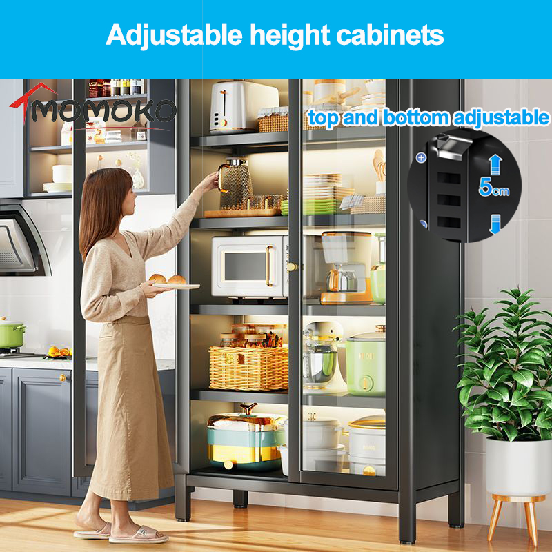 Kitchen Cabinet New Multi-layer Kitchen Rack Home Storage Cabinet ...