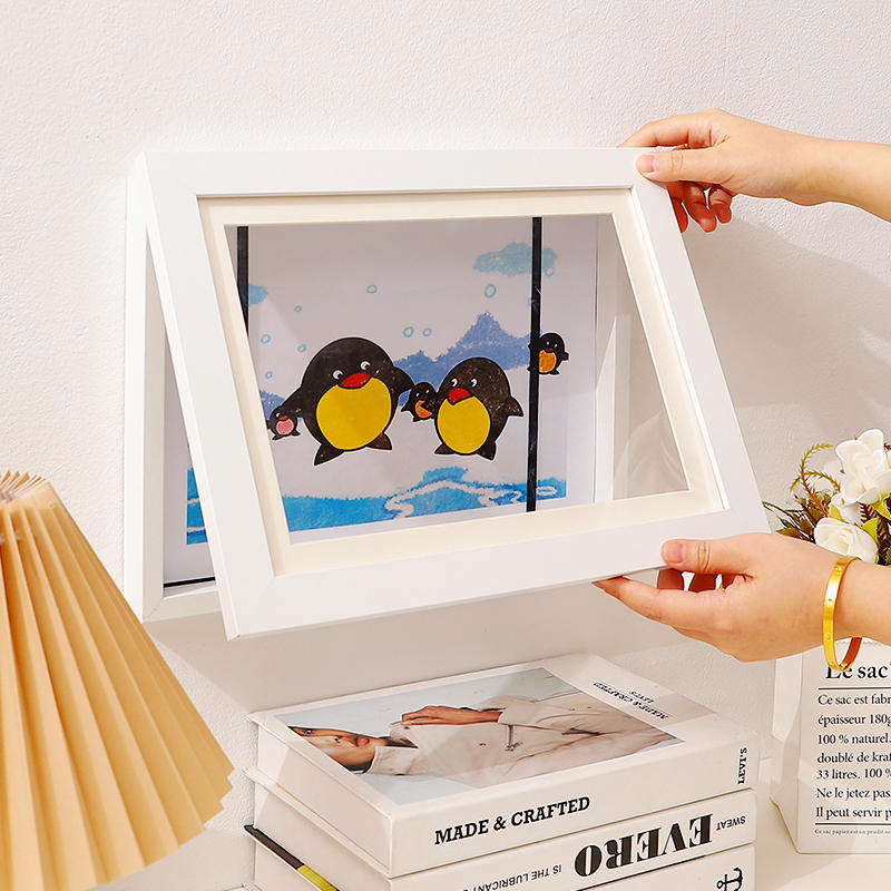 Children Art Frame kids art frames Flip Photo Frame Suitable for ...