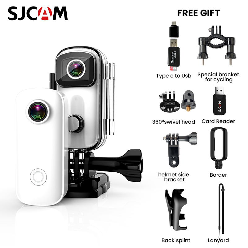 SJCAM C100+ Mini Action Camera 4K/30FPS HD Digital Camera Waterproof ...