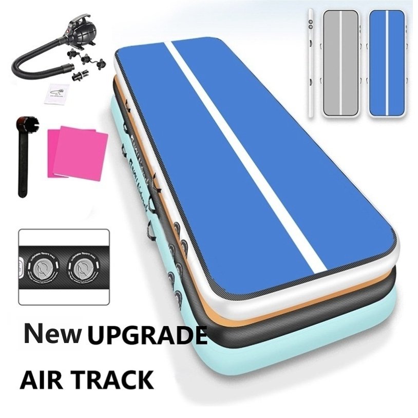 Inflatable Yoga Mat 3/4/5/6 Meters Inflatable Gymnastics Mat Trampoline ...