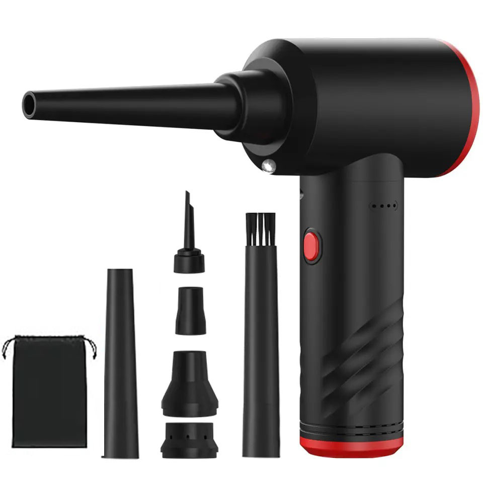 Compressed Air Duster 55000RPM 3 Spee air blower Keyboard Cleaner with ...