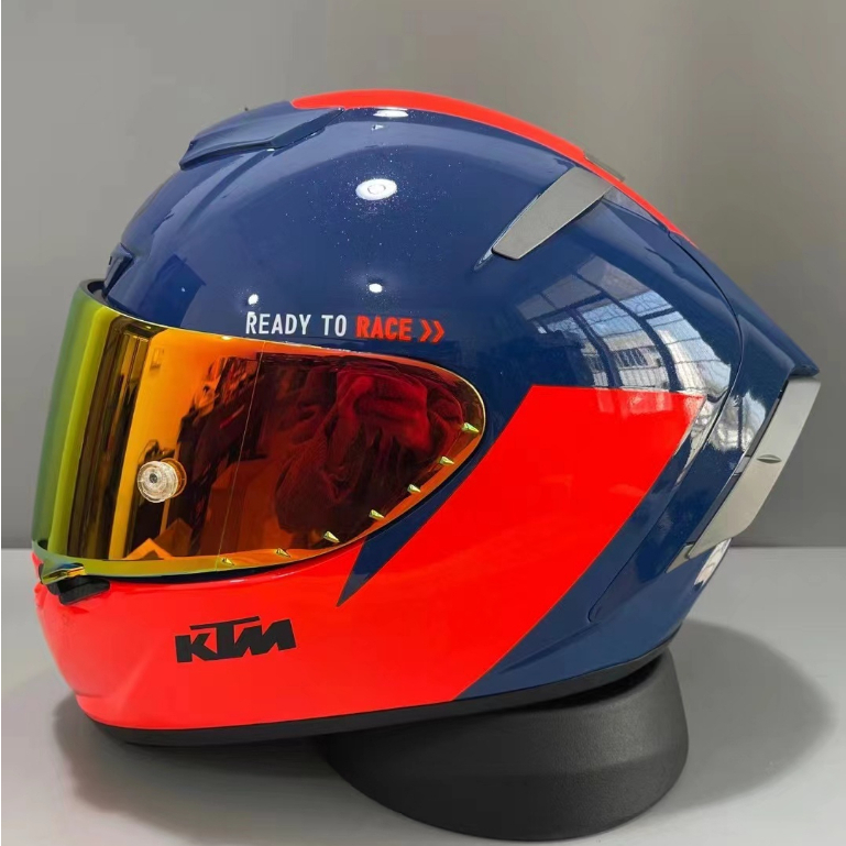 SHOEI X14 KTM Rider Team Marquez Concept Orange Motorcycle Sport Racing ...