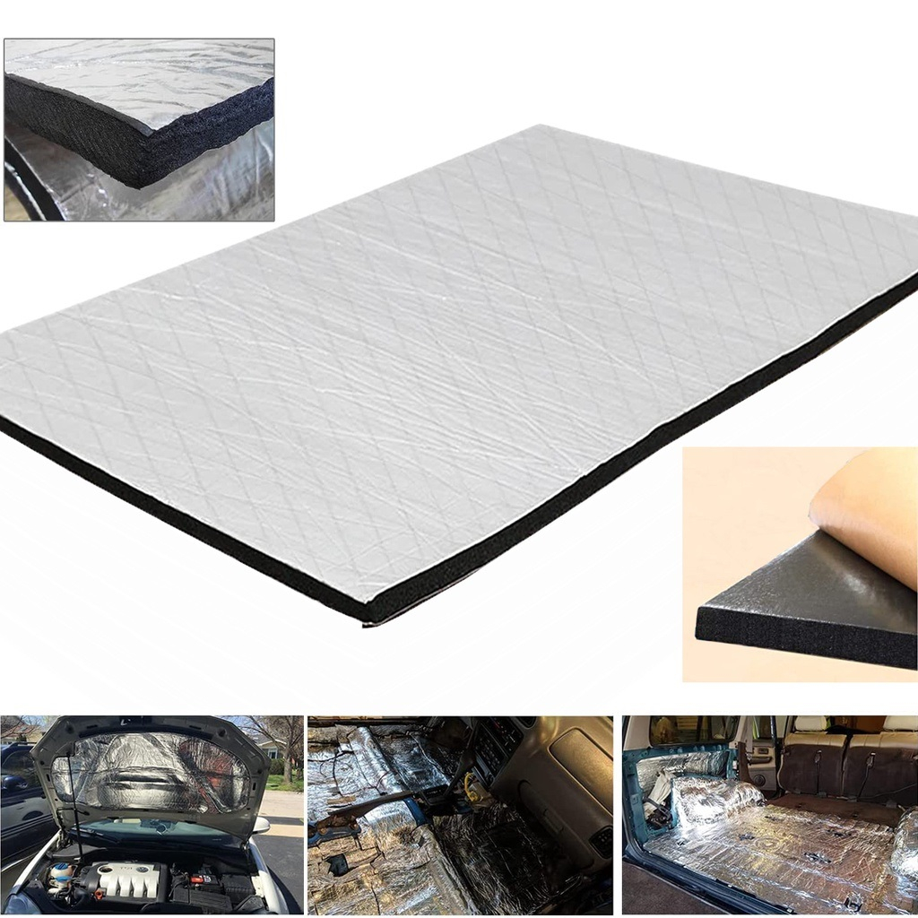 1Pcs Car Acoustic Foam, Soundproof Foam Panels, Noise Dampening Studio ...