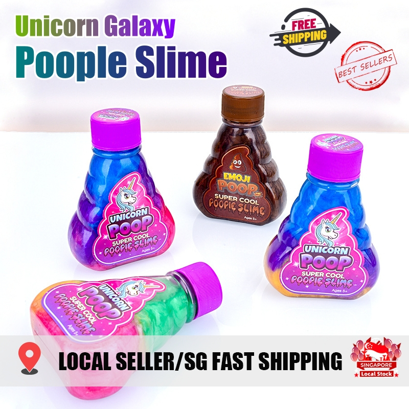 ☀️SG Seller☀️Unicorn Poop Slime/Galaxy Glitter Borax/Toy Kids Party ...