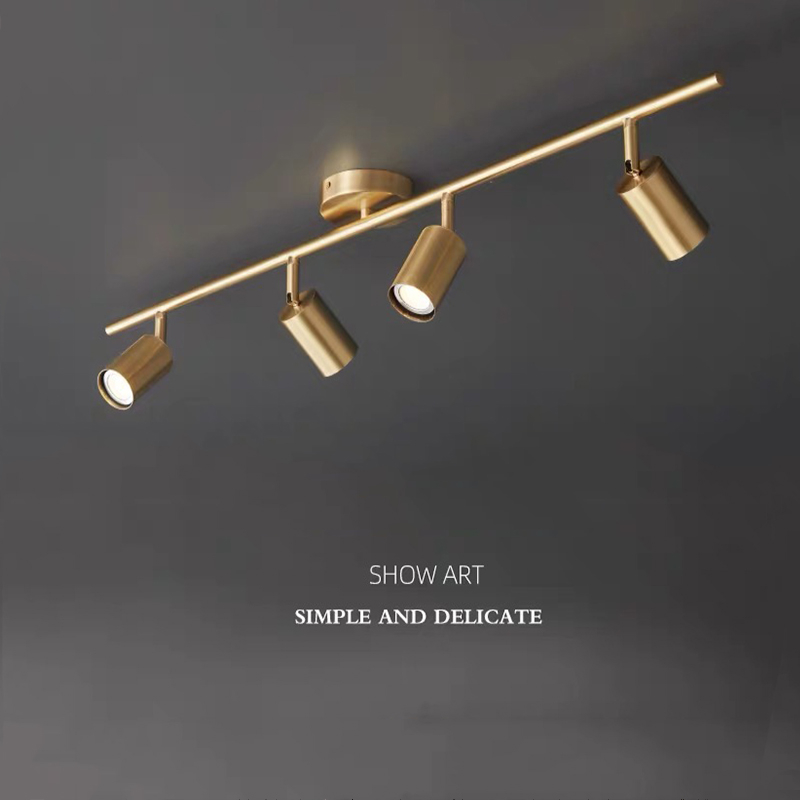 Nordic Home Track Lights Modern Ceiling Lights Living Room Background ...