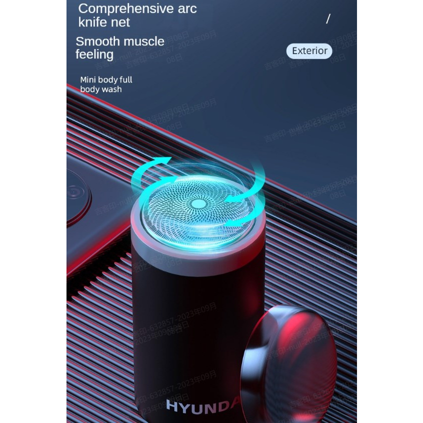 Korea Hyundai Electric Razor Men's Mini Travel Portable Razor Whole ...