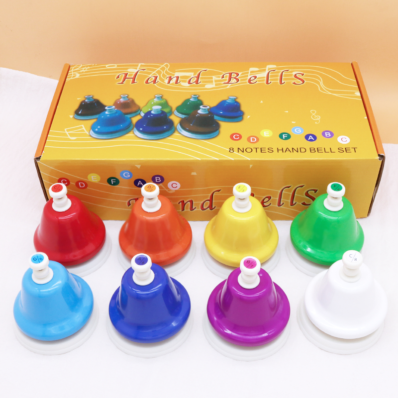 8-tone bell 8-tone bell Children's toys parent-child baby sound clock ...
