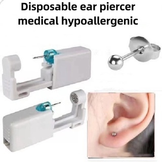 Disposable Stainless Steel Stud Earrings Jewelry Ear Piercing Device ...
