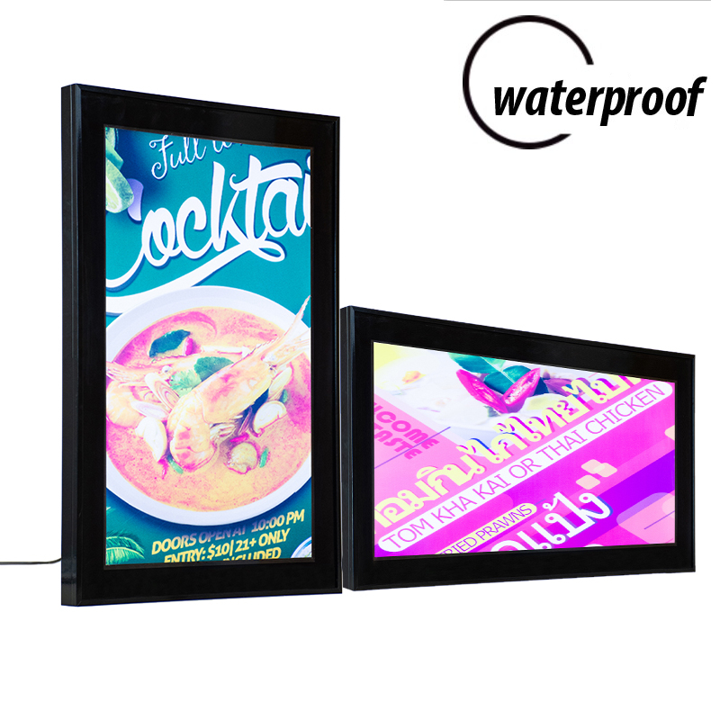 outdoor light box business sign outdoor display light box illuminated ...