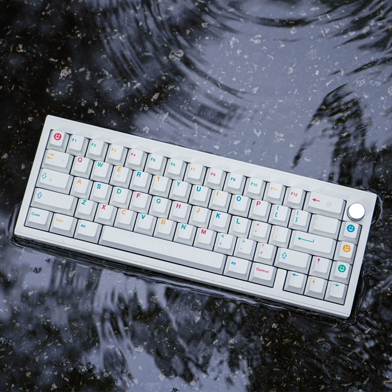 GMK Keycaps color smiley face 140 keys PBT keycaps dye sublimation ...