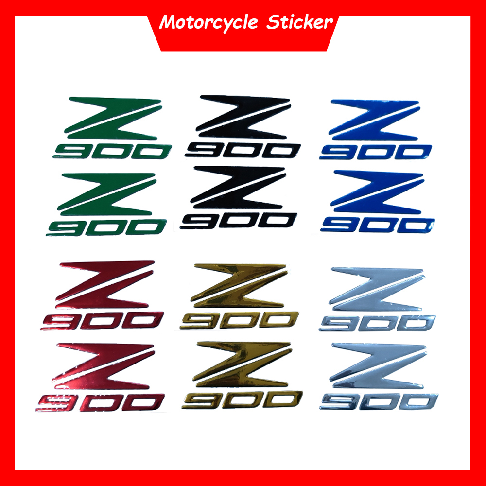 For Kawasaki Ninja Z900 Z 900 Motorcycle 3D Emblem Badge Decal Tank ...