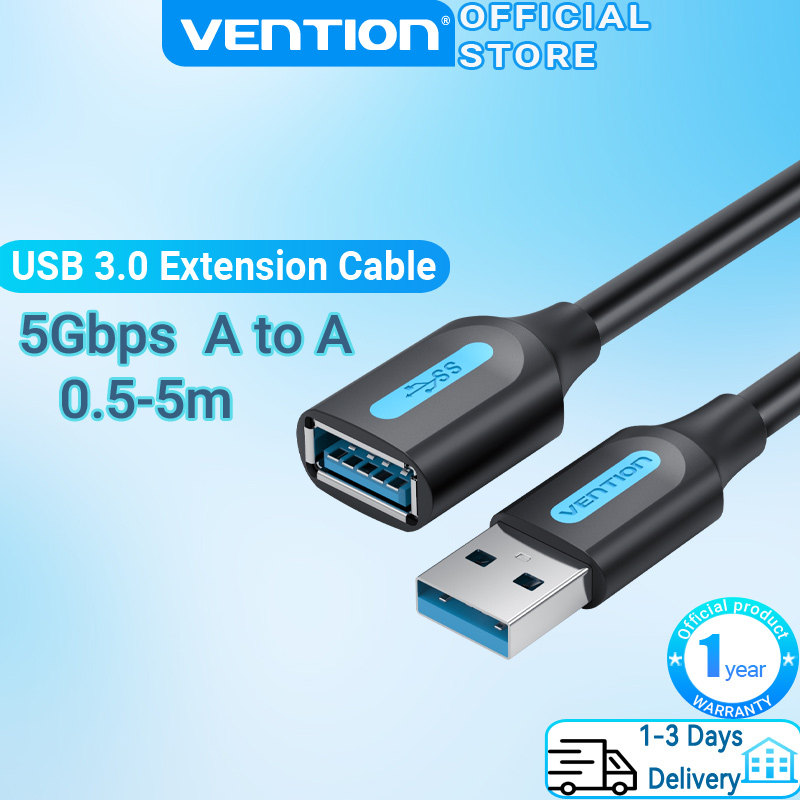 Vention USB Extension Cable Male To Female USB 3.0 Cable Fast Speed ...