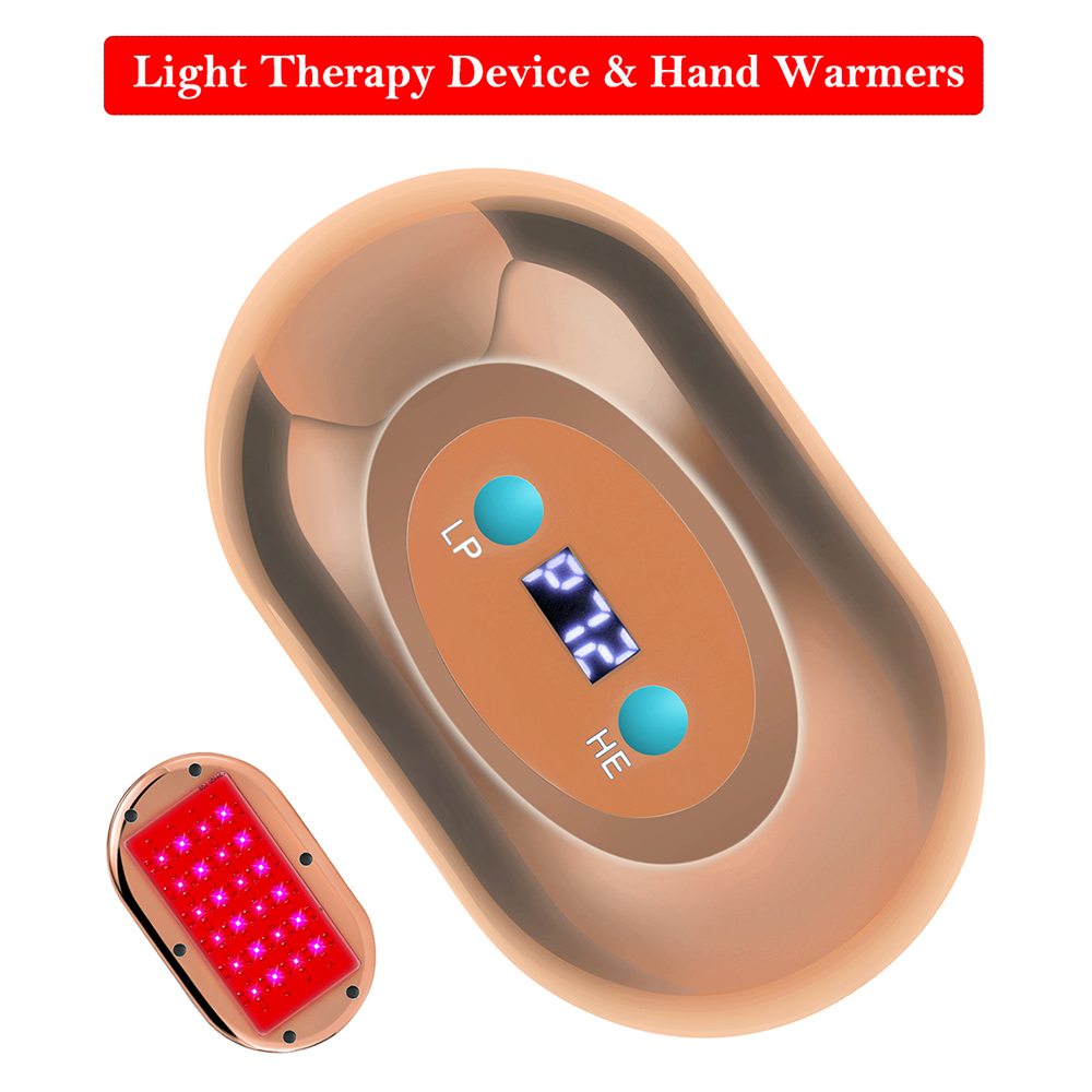 Portable Light Therapy Device Red 660nm Infrared 850nm 5200mAh for Body ...