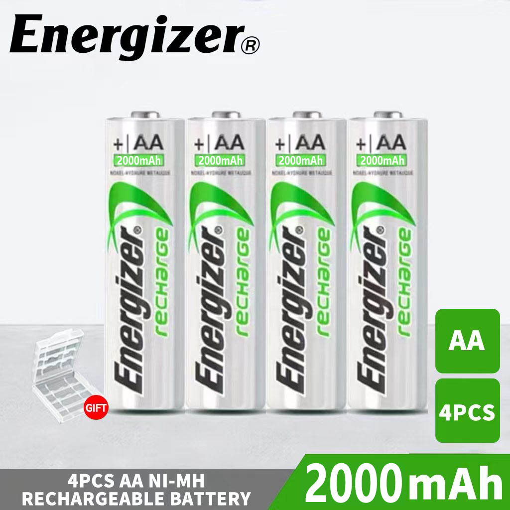 Energizer 1.2v AA Battery 2000mah NI-MH Rechargeable Battery for Remote ...