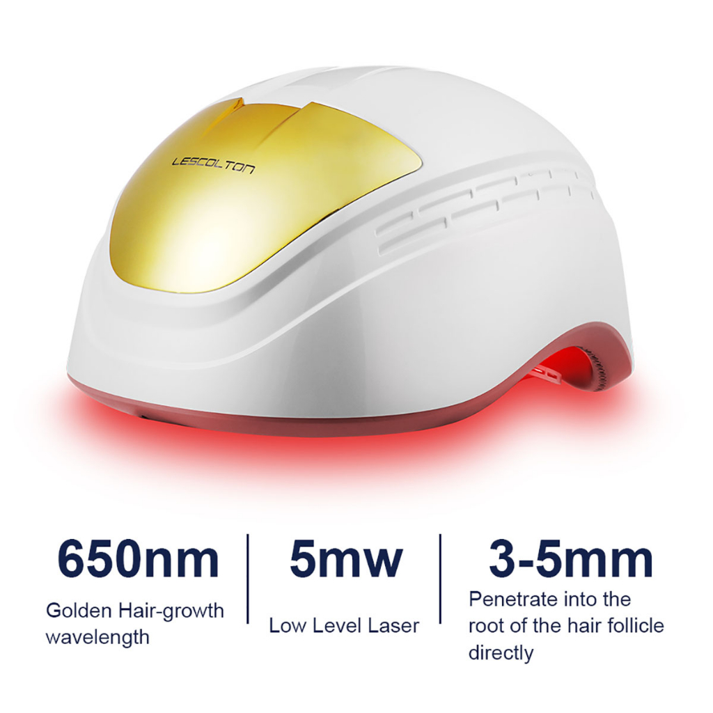 Lescolton Laser Hair Growth Helmet Laser hair regeneration 80 medical ...