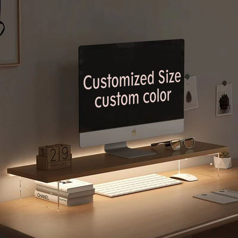DAXINSI Acrylic Monitor Stand Customized size colors Riser Computer ...