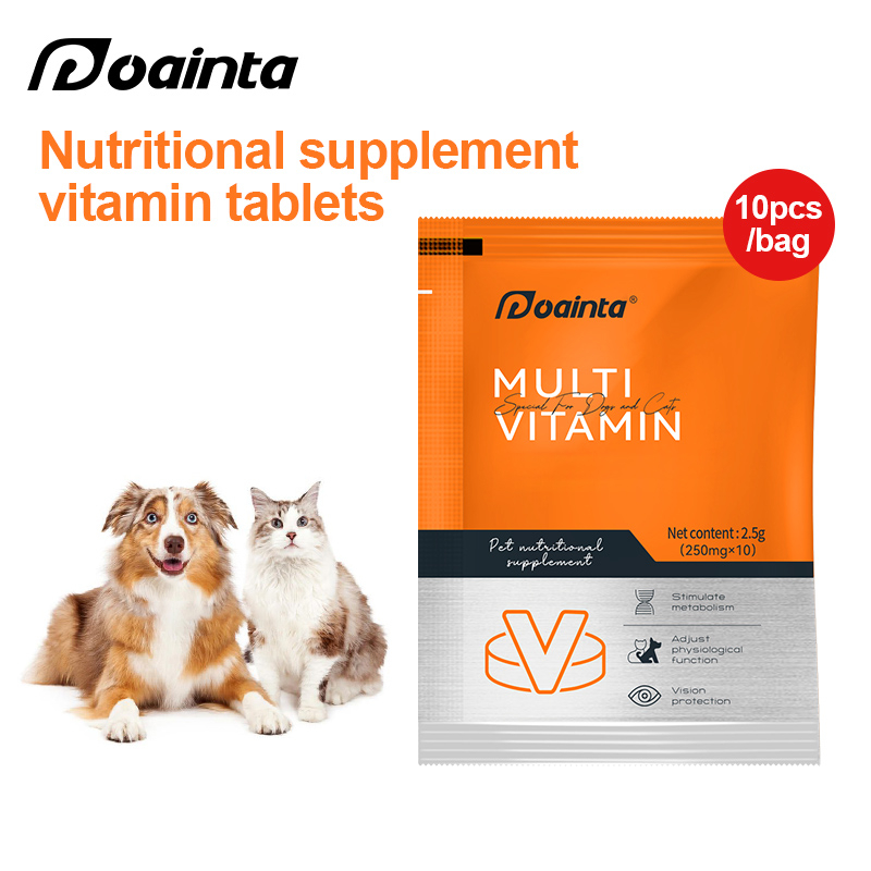 PUAINTA Pet Multi vitamins for Dogs and Cats Chews Vitamin Supplement ...