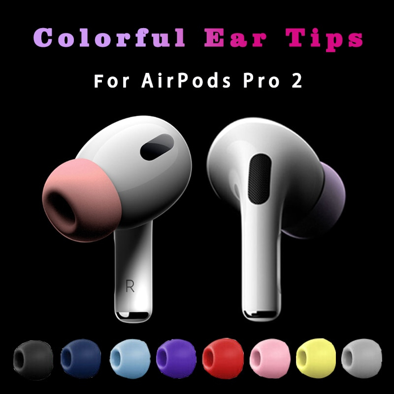 For Apple AirPods Pro 2 Replacement Ear Tips Earphone Covers Earpads ...