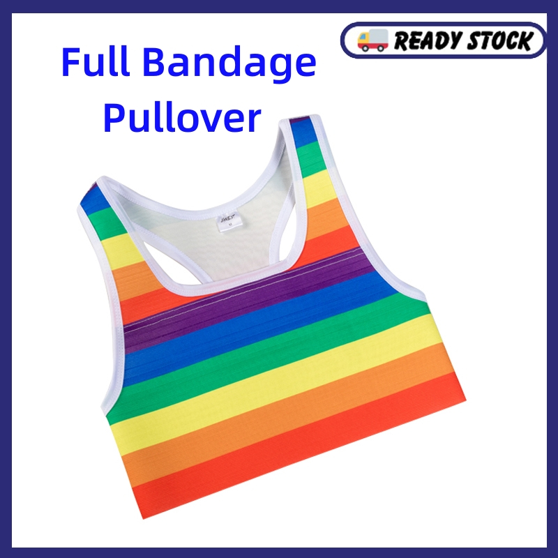 Pullover Chest Binder Full Bandage Chest Breast Binder Super Flat