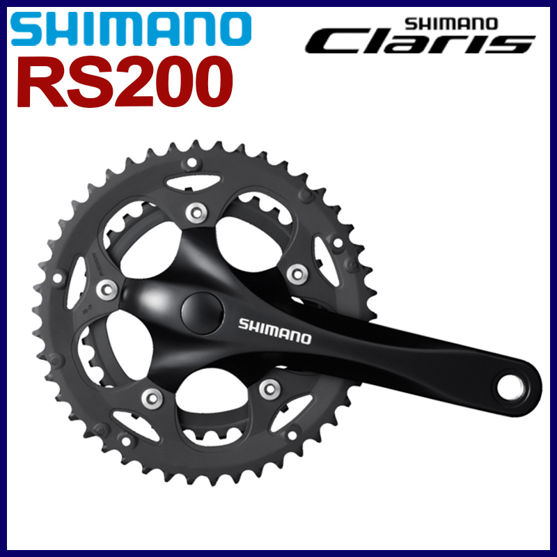 Shimano Claris FC-RS200 8 Speed Crankset 50-34T 165mm 2X8Speed Crankset ...