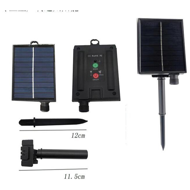 Large-capacity Battery Panel Charging Solar Energy 5V-7V-24V Suitable ...