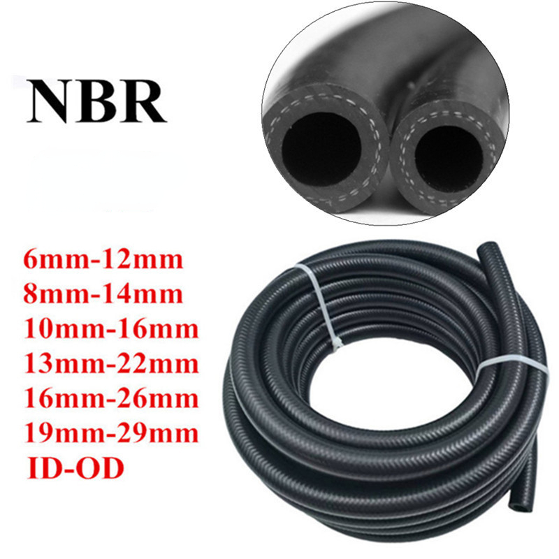 NBR Rubber Fuel Tube High Temperature Resistant Gasoline Hose Petrol ...